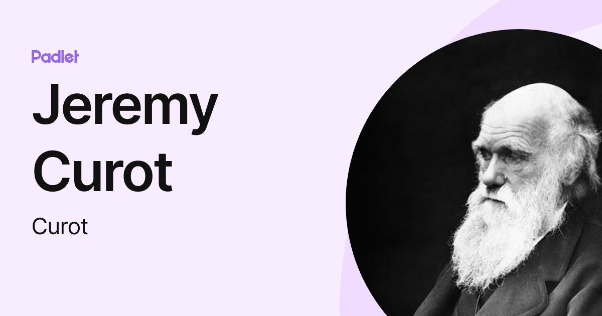 Jeremy Curot (Curot) profile | Padlet