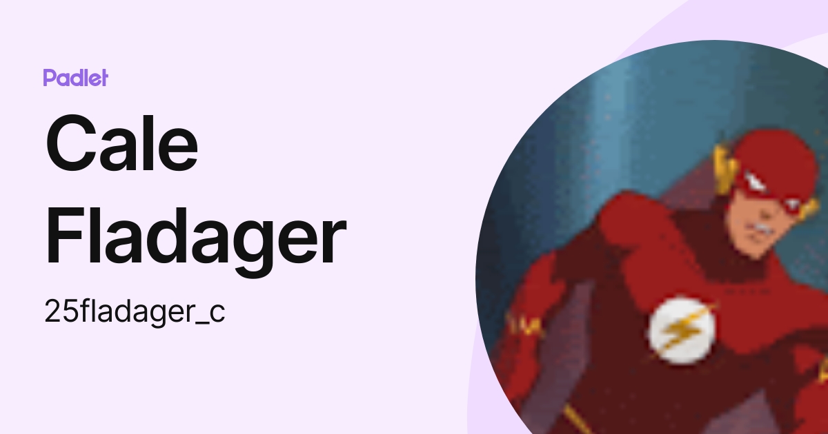 Cale Fladager (25fladager_c) profile | Padlet