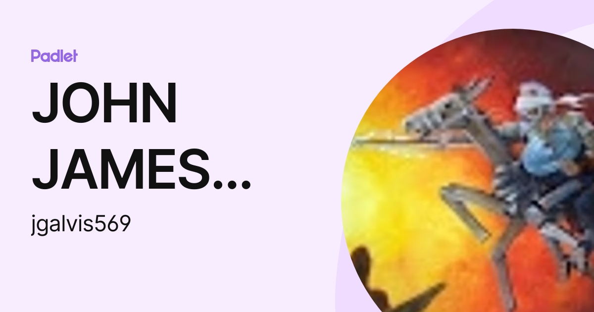 JOHN JAMES GALVIS PATIÑO (jgalvis569) profile | Padlet