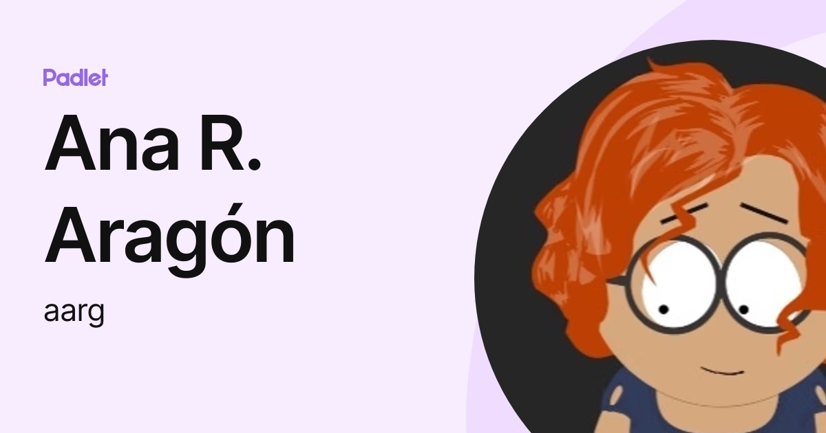Ana R. Aragón (aarg) perfil | Padlet