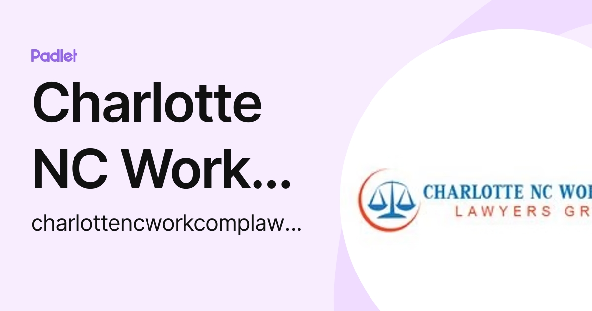 Charlotte NC Work Comp Lawyers Group (charlottencworkcomplawyersgroup ...