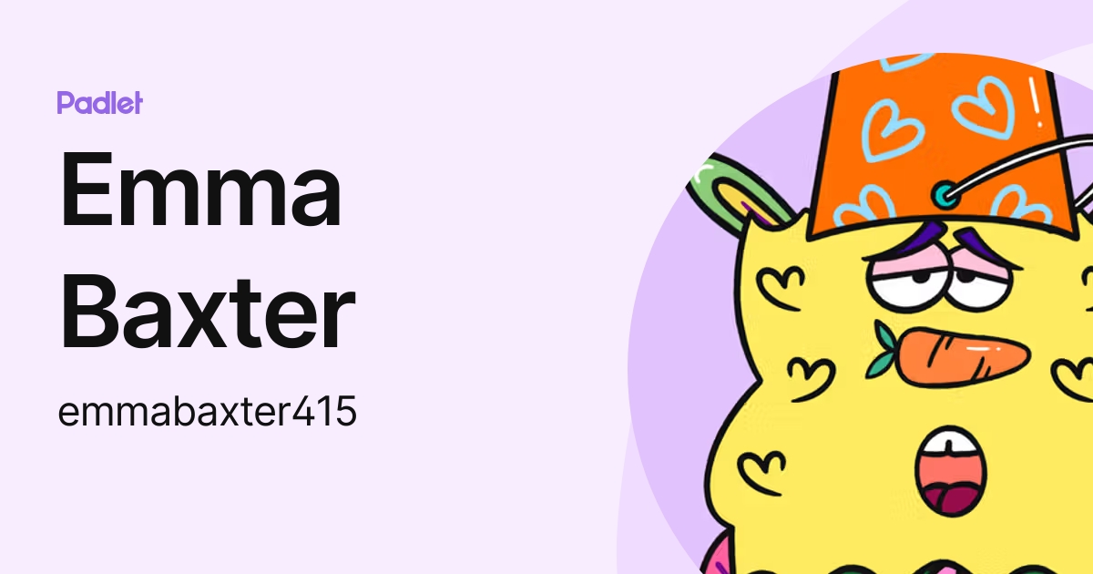 Emma Baxter (emmabaxter415) profile | Padlet