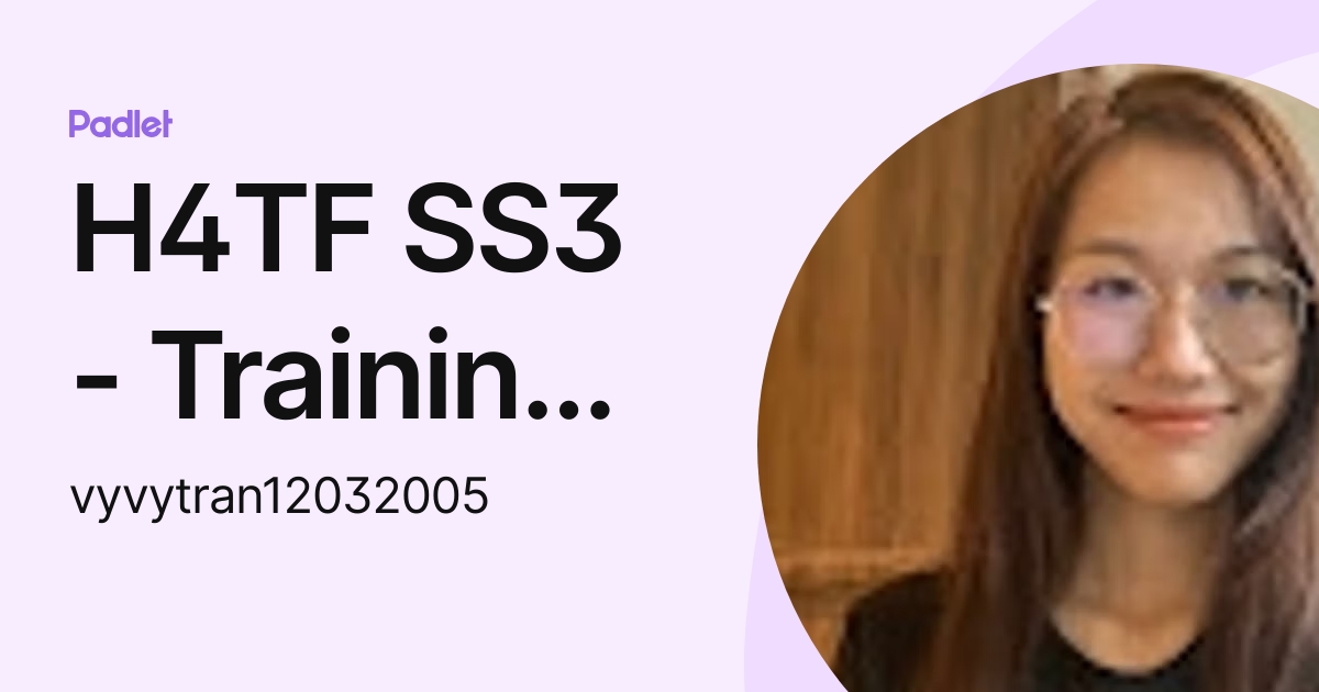 H4TF SS3 - Training 3: Multifaceted Management (vyvytran12032005 ...