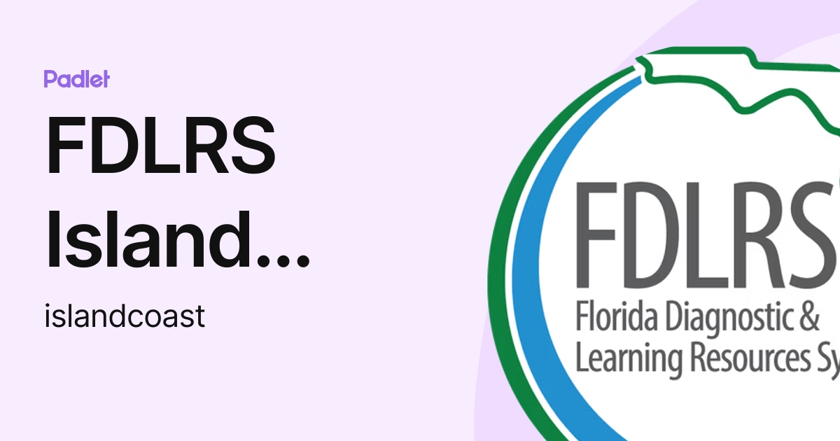FDLRS Island Coast (islandcoast) profile | Padlet