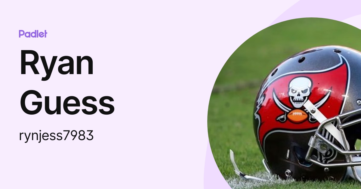 Ryan Guess (rynjess7983) profile | Padlet