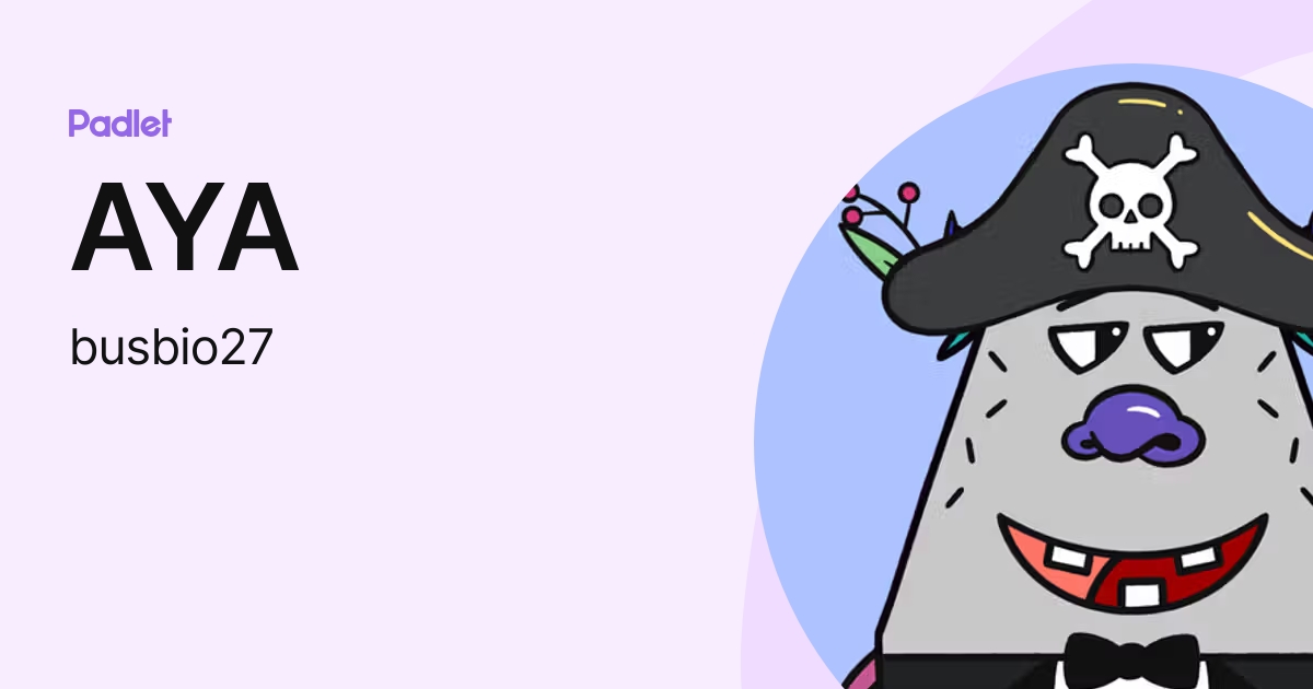 bussarin jitseng (busbio27) profile | Padlet