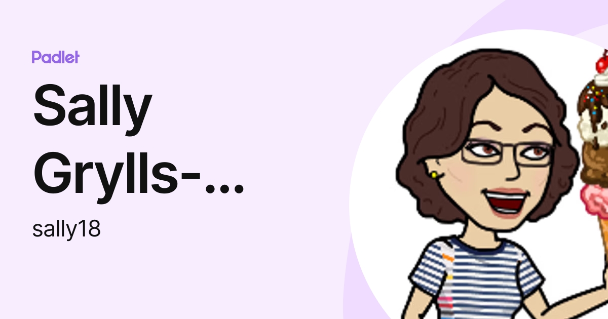 Sally Grylls-Thomas (sally18) profile | Padlet