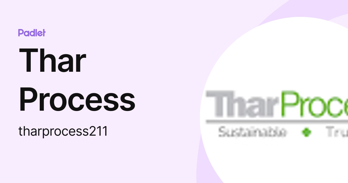 Thar Process (tharprocess211) profile | Padlet