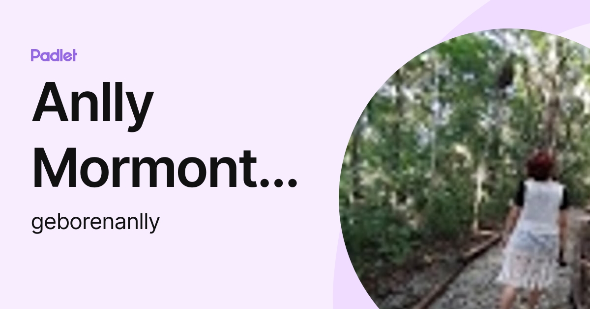Anlly Mormontoy R (geborenanlly) profile | Padlet
