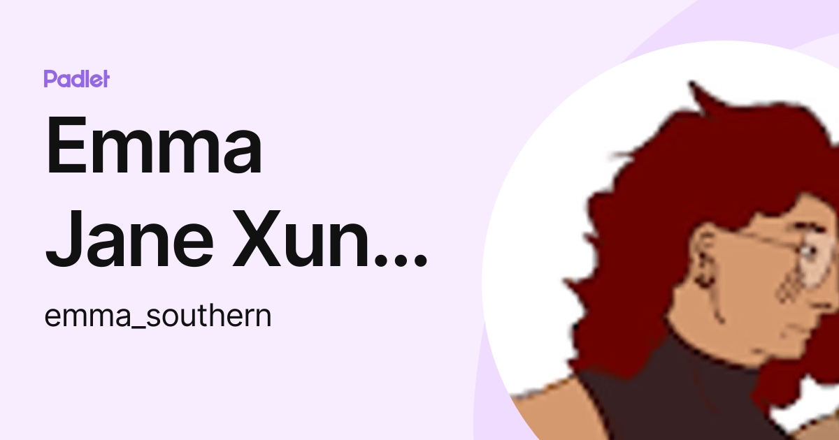 Emma, Beatriz e Duarte (emma_southern) profile | Padlet