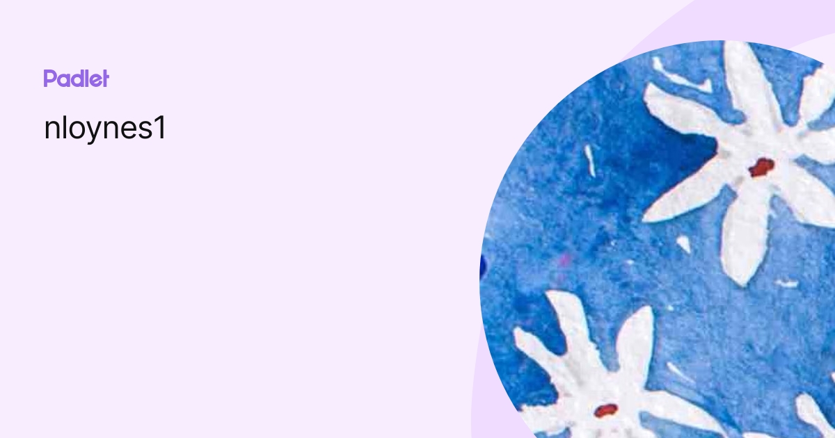 n_loynes profile | Padlet