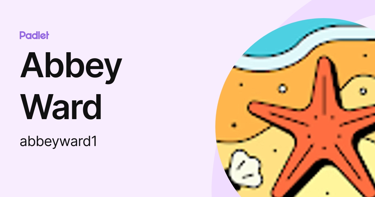 Abbey Ward (abbeyward1) profile | Padlet