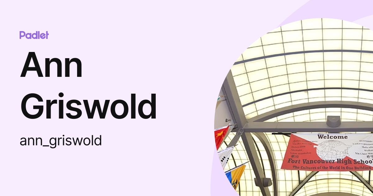 Ann Griswold (ann_griswold) profile | Padlet