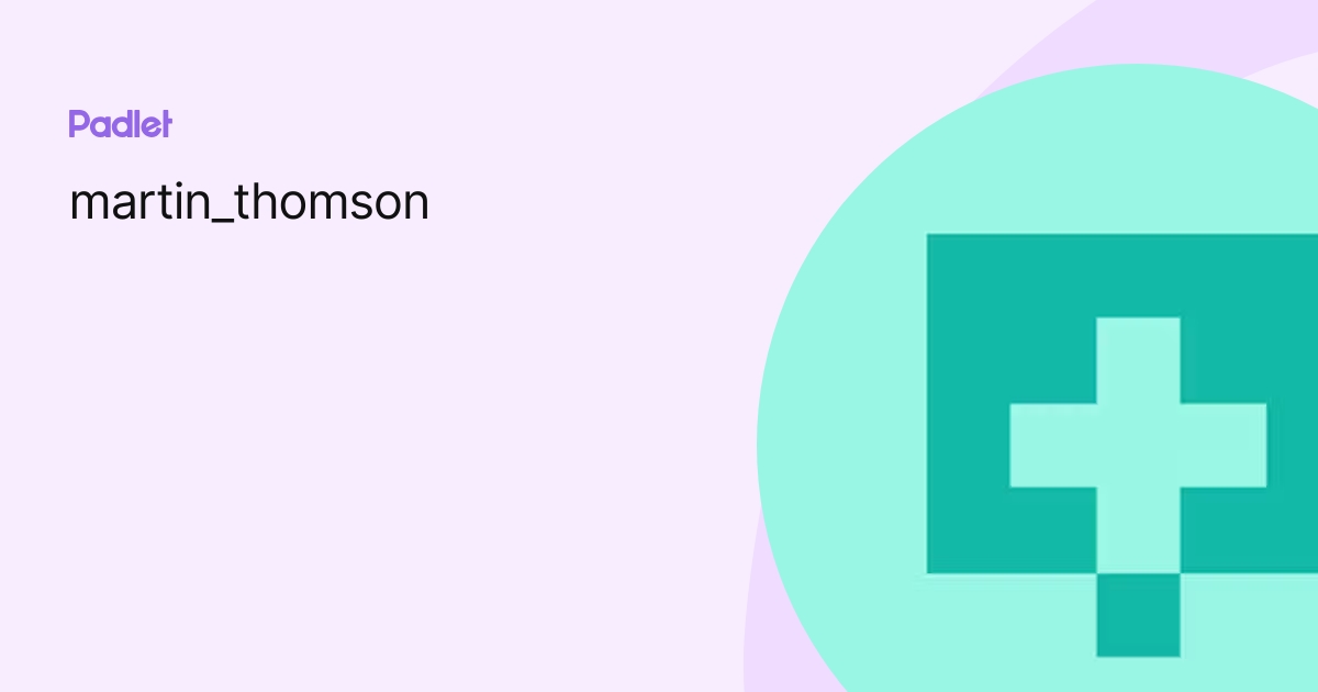 martin_thomson profile | Padlet