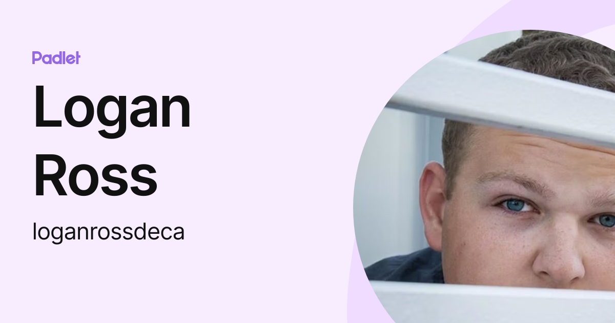 Logan Ross (loganrossdeca) profile | Padlet