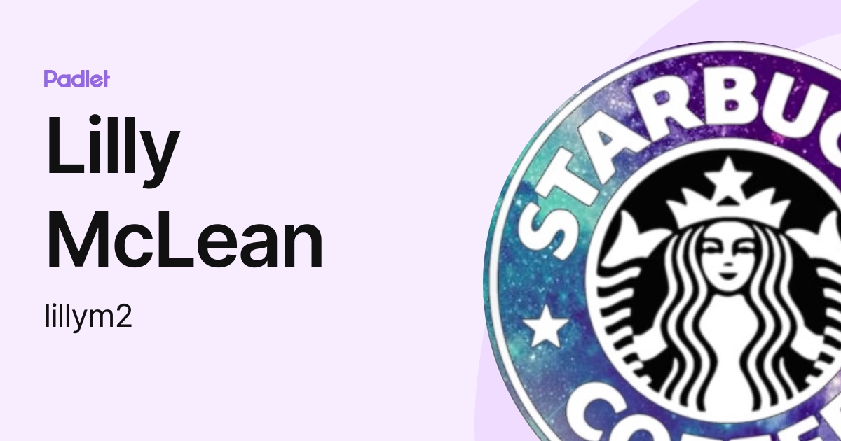 Lilly McLean (lillym2) profile | Padlet