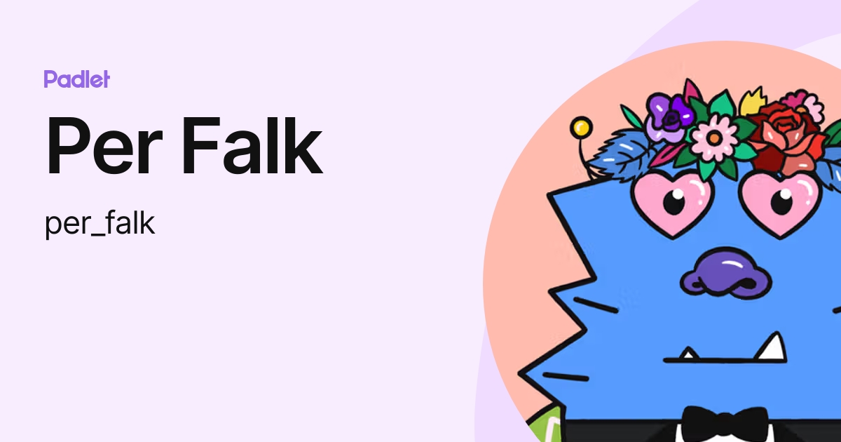 Per Falk (per_falk) profile | Padlet
