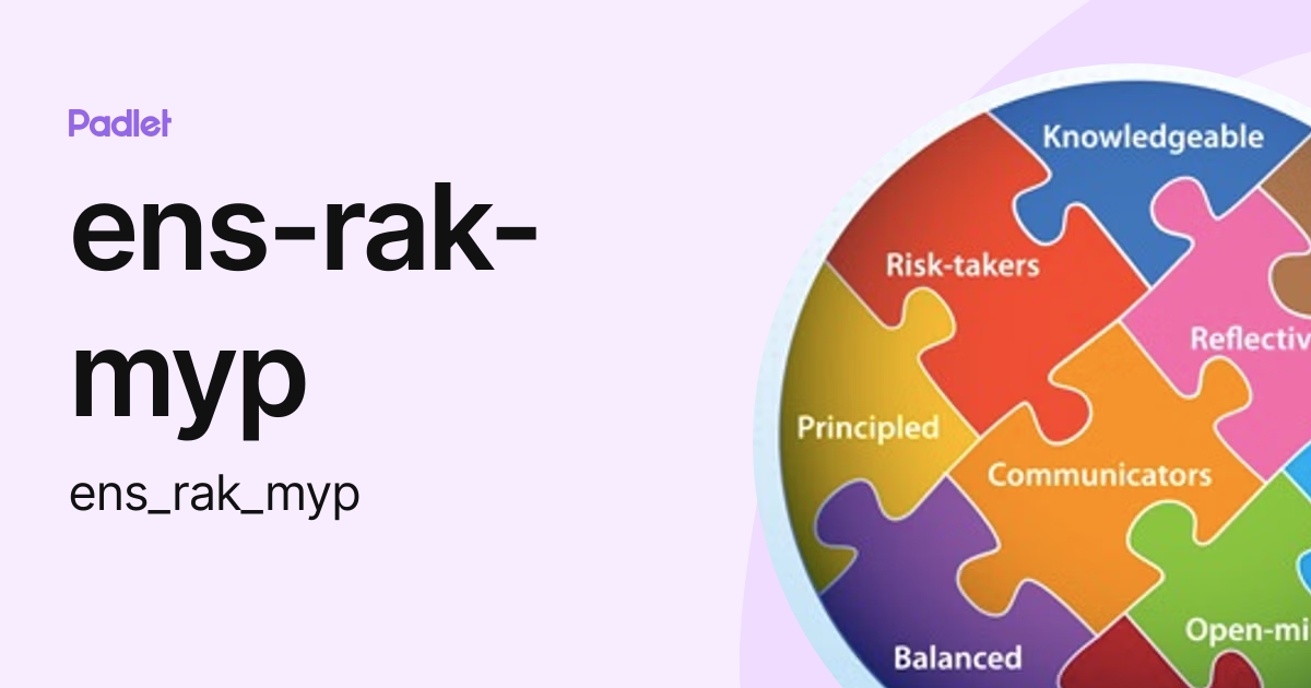 ens-rak-myp (ens_rak_myp) profile | Padlet
