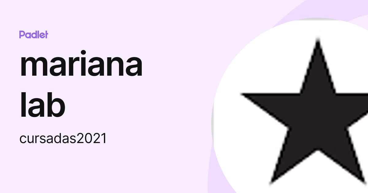 mariana lab (cursadas2021) profile | Padlet
