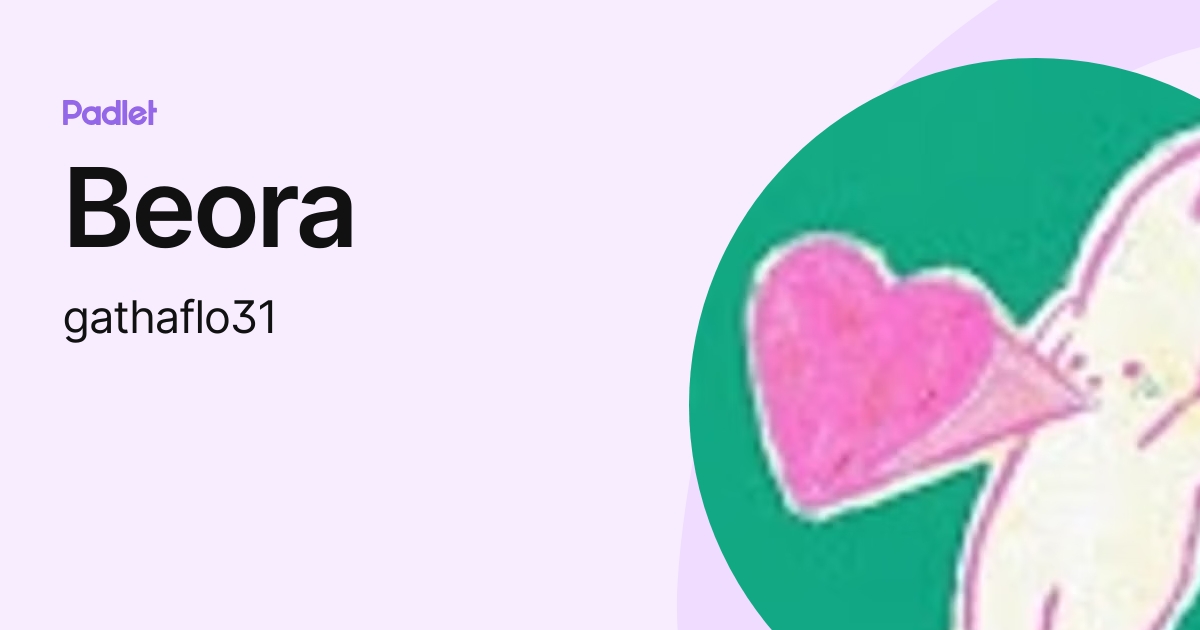 Beora (gathaflo31) profile | Padlet