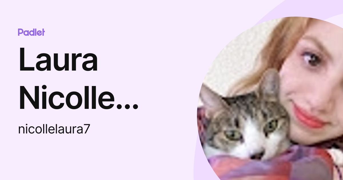 Laura Nicolle Aquino (nicollelaura7) profile | Padlet