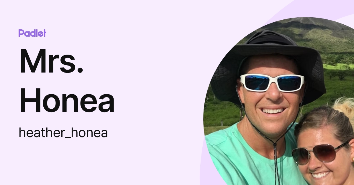 Mrs. Honea (heather_honea) profile | Padlet