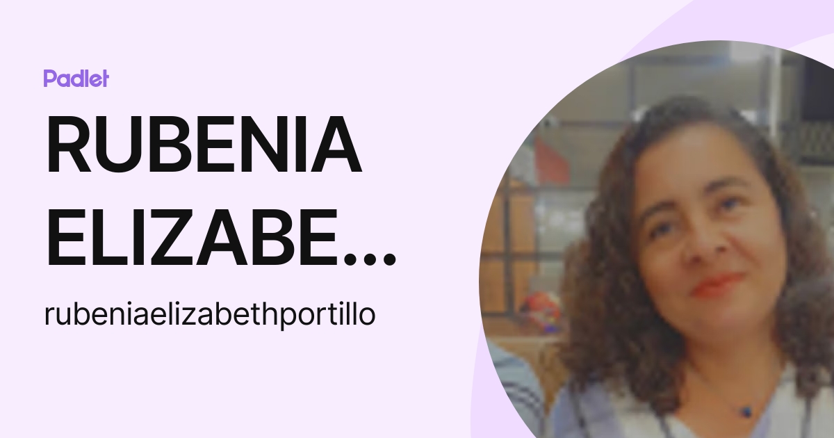 RUBENIA ELIZABETH PORTILLO DE RAMIREZ (rubeniaelizabethportillo ...