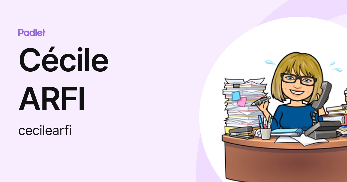 Cécile ARFI (cecilearfi) profile | Padlet