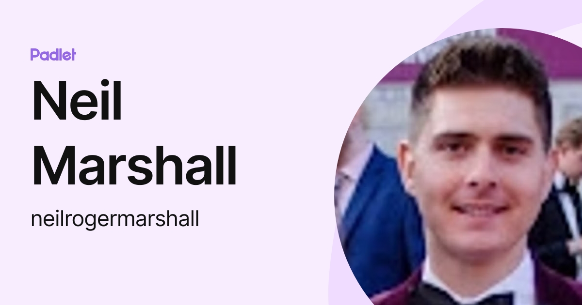 Neil Marshall (neilrogermarshall) profile | Padlet