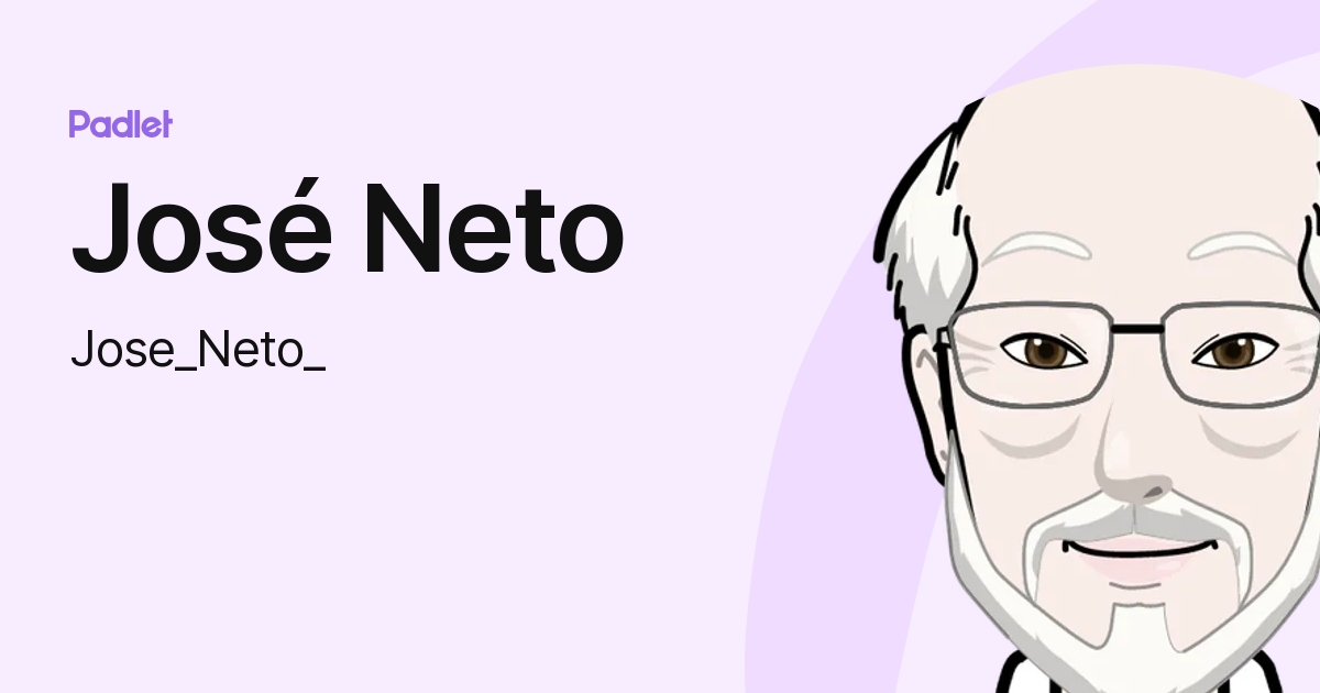 José Neto (Jose_Neto_) profile | Padlet