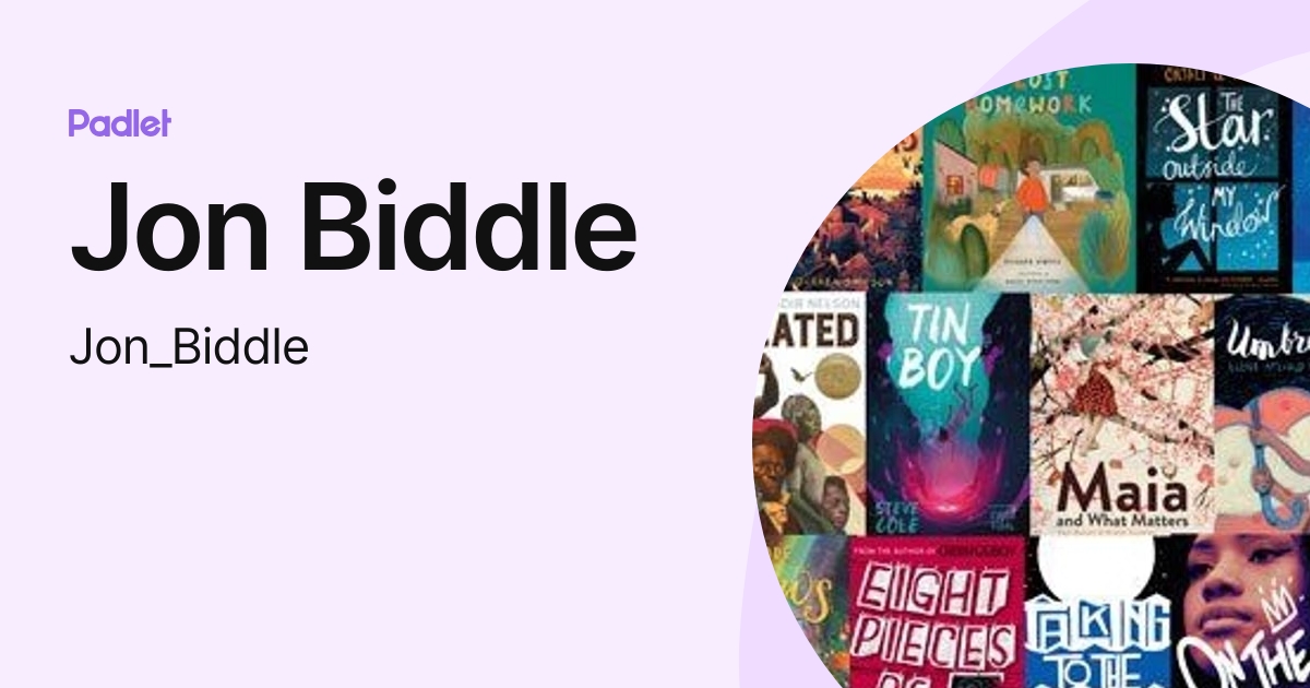 Jon Biddle (Jon_Biddle) profile | Padlet