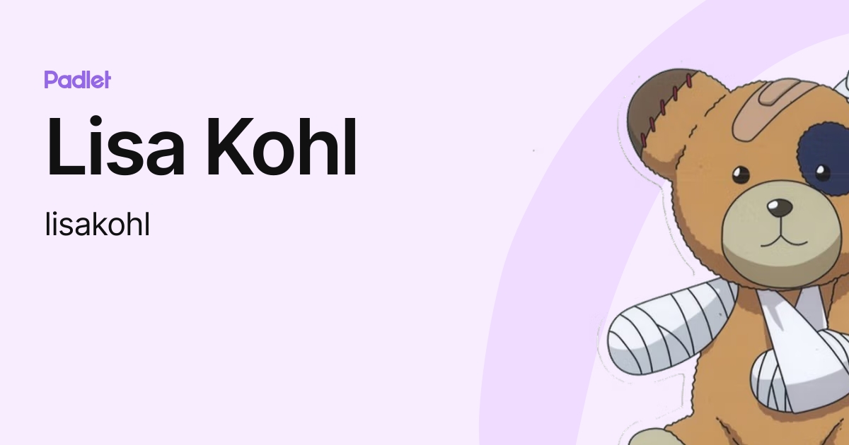 Lisa Kohl (lisakohl) profile | Padlet