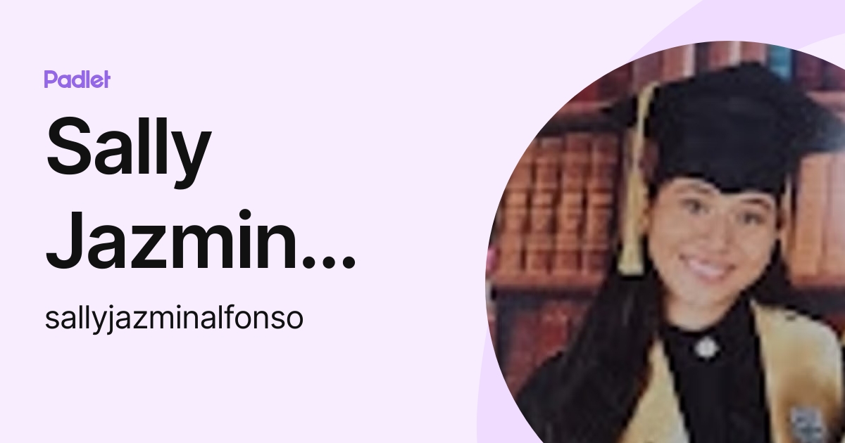 Sally Jazmin Quintero Alfonso (sallyjazminalfonso) profile | Padlet