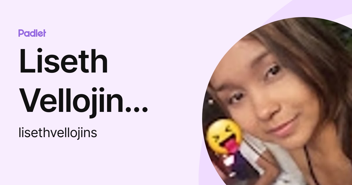 Liseth Vellojin Sanchez (lisethvellojins) profile | Padlet