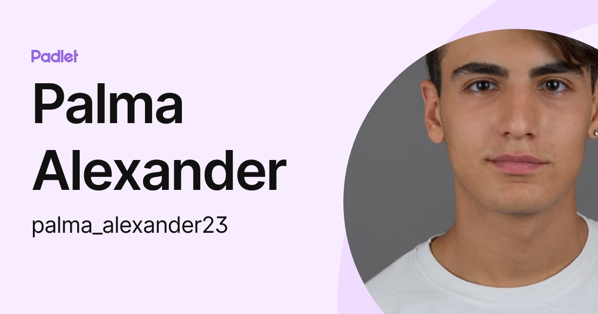 Palma Alexander (palma_alexander23) profile | Padlet