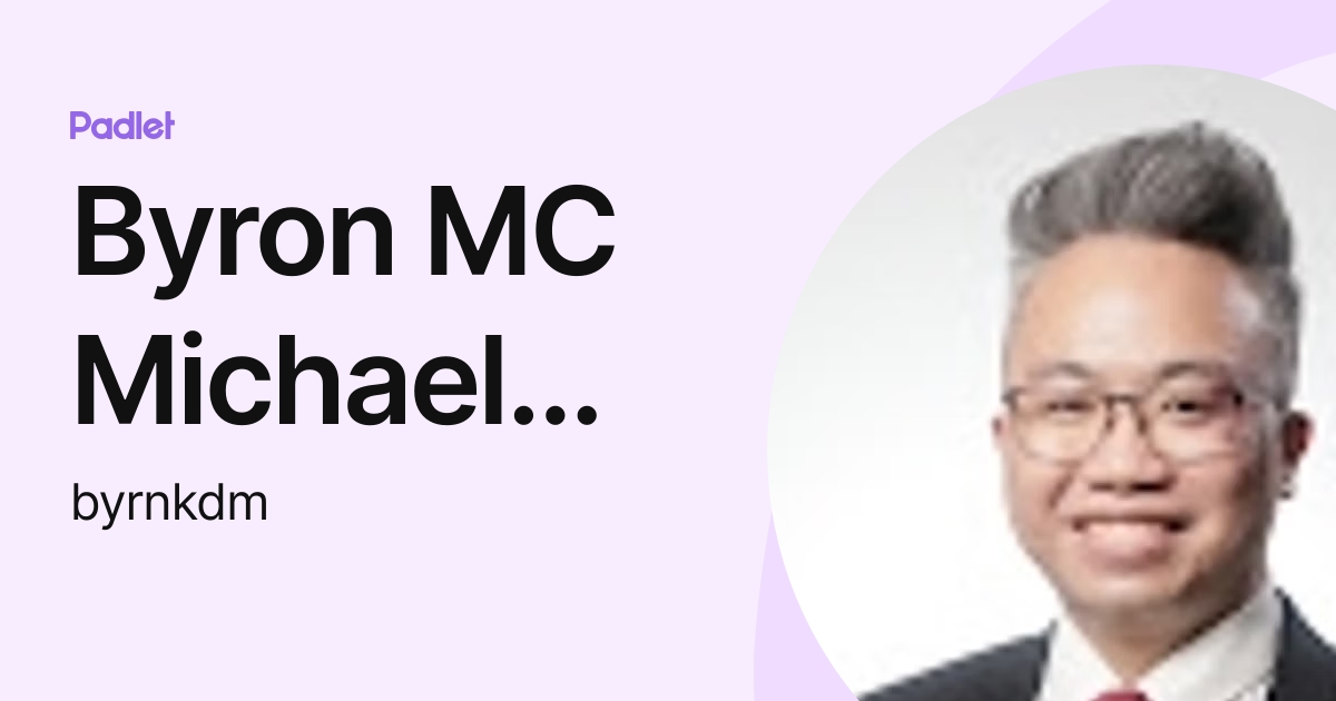 Byron Kadum (byrnkdm) profile | Padlet