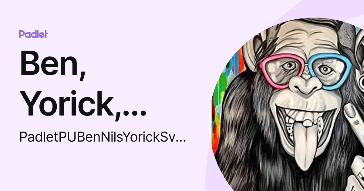 Ben, Yorick, Nils, Tzwäään (PadletPUBenNilsYorickSven) profile | Padlet