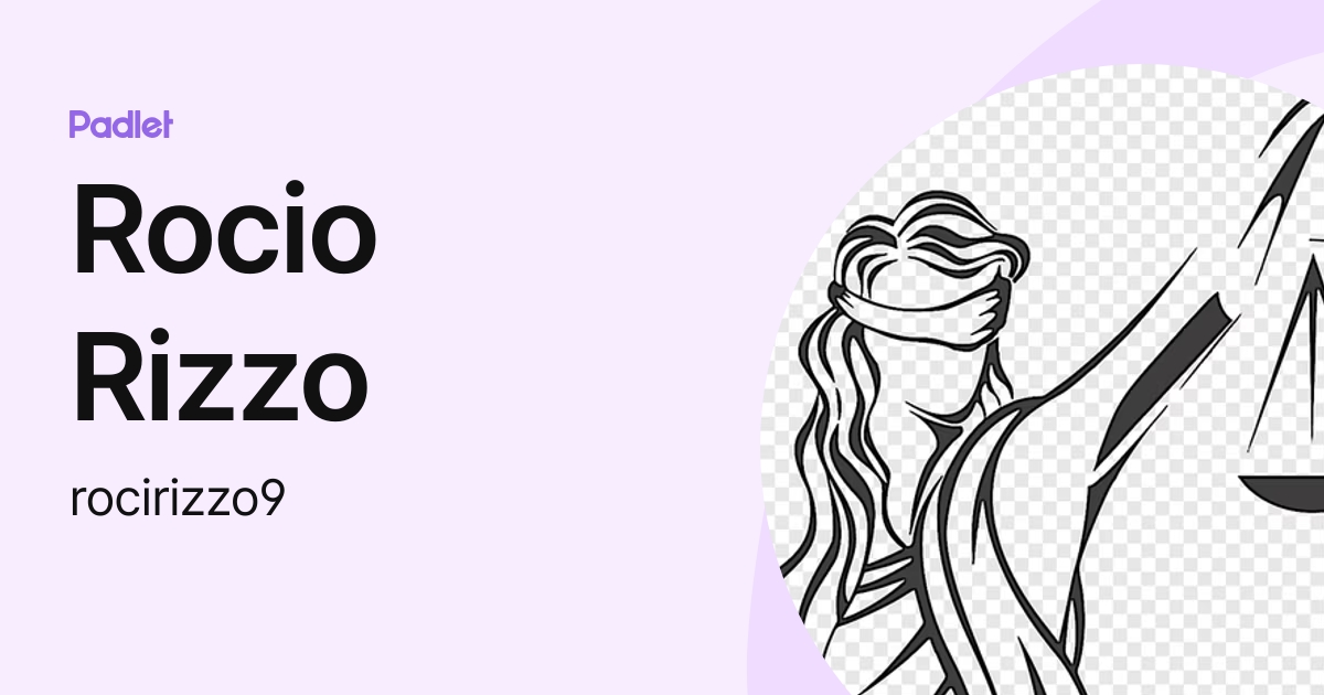 Rocio Rizzo (rocirizzo9) profile | Padlet