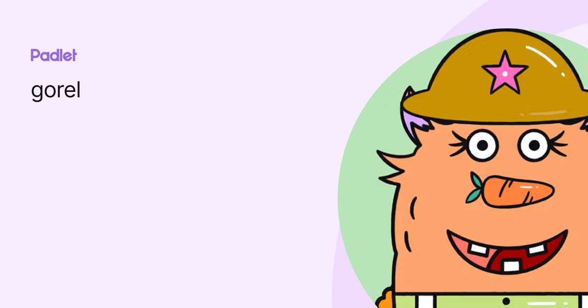 gorel profile | Padlet