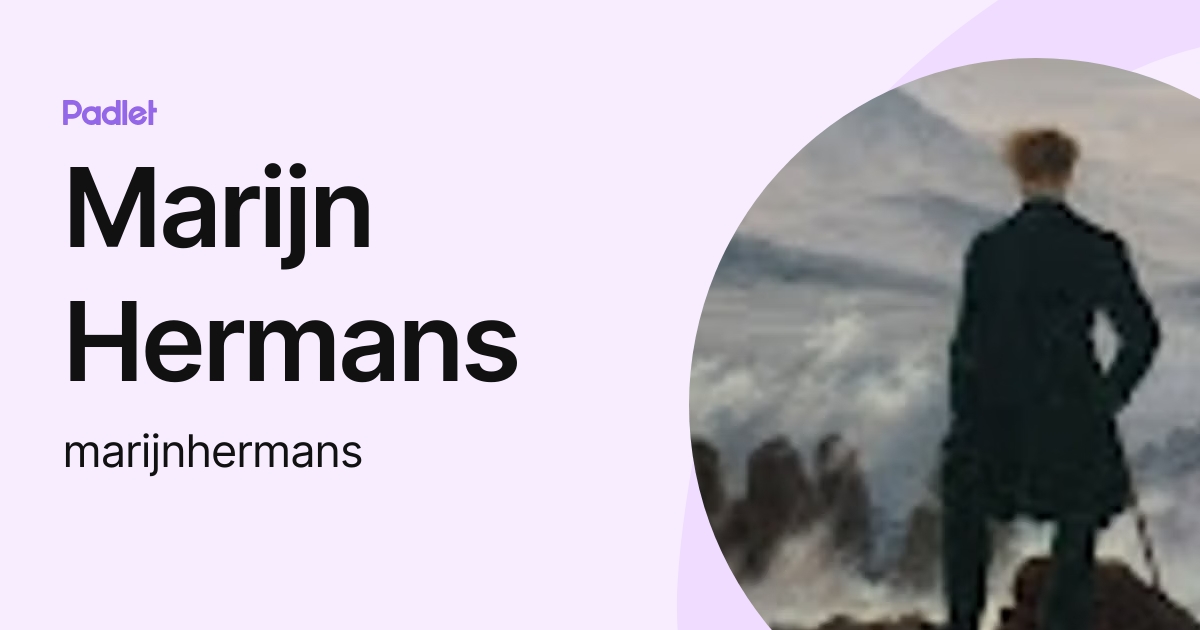 Marijn Hermans (marijnhermans) profile | Padlet