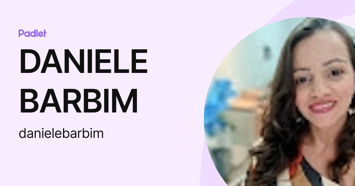 DANIELE BARBIM (danielebarbim) profile | Padlet