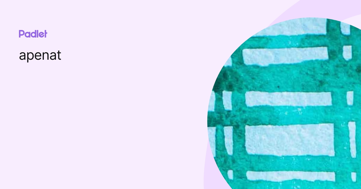Apenat Profile Padlet