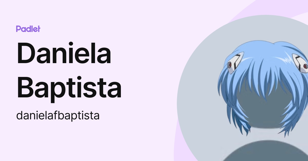 Daniela Baptista (danielafbaptista) profile | Padlet