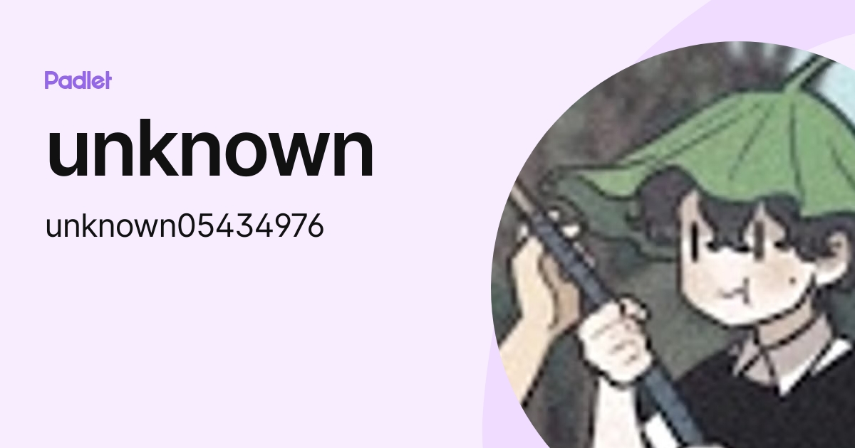 Unknown Unknown05434976 Profile Padlet