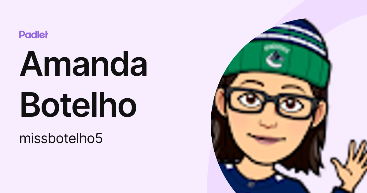 Amanda Botelho (missbotelho5) profile | Padlet