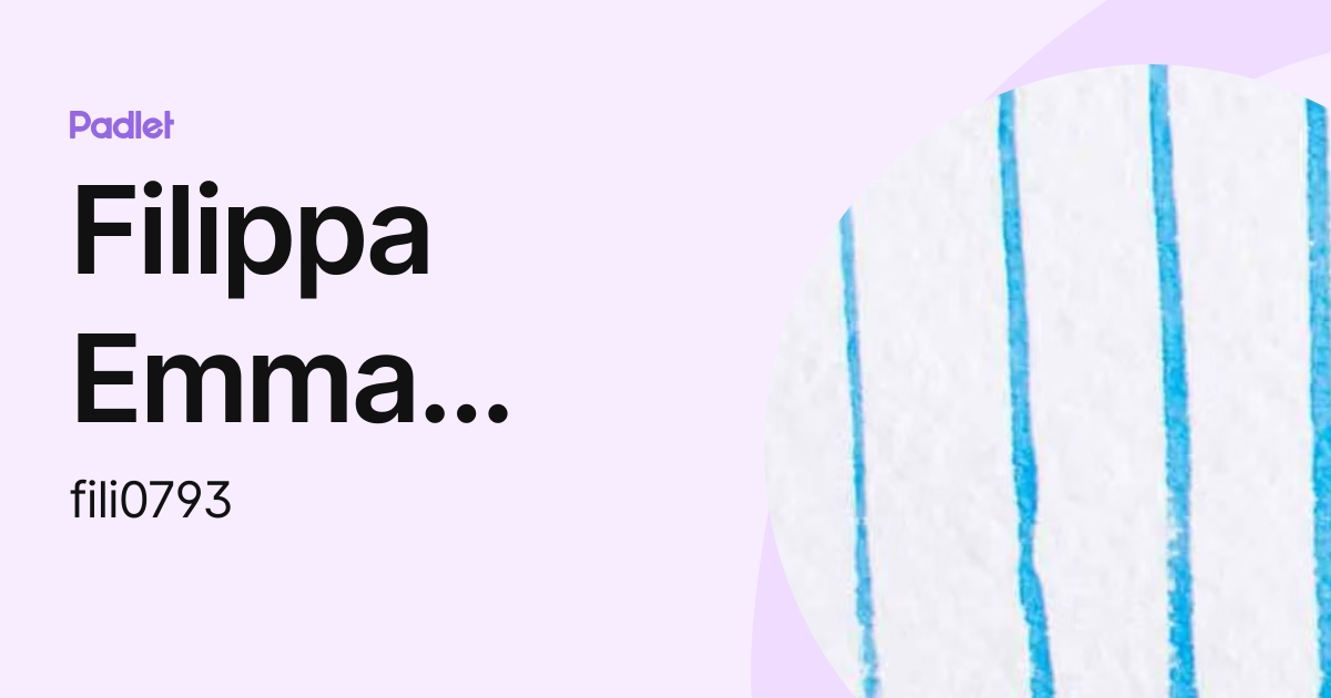 Filippa Emma Hansen 8CI Uglegårdsskolen - Uglegård afdeling (fili0793 ...