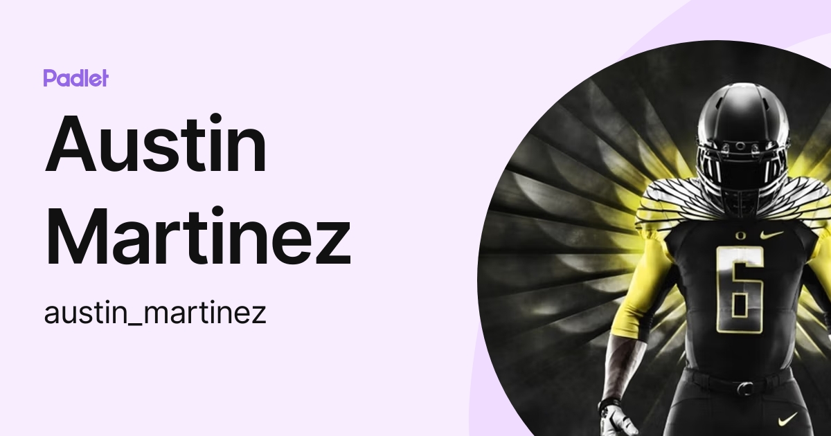 Austin Martinez (austin_martinez) profile | Padlet