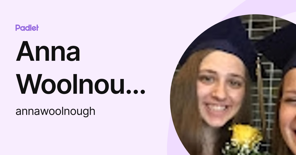 Anna Woolnough (annawoolnough) profile | Padlet