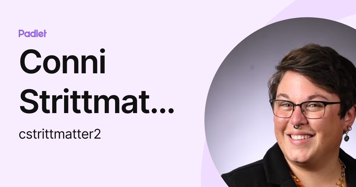 Conni Strittmatter (cstrittmatter2) profile | Padlet