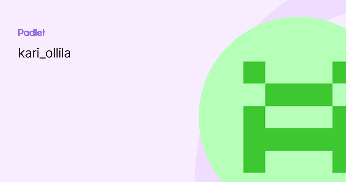 kari_ollila profile | Padlet